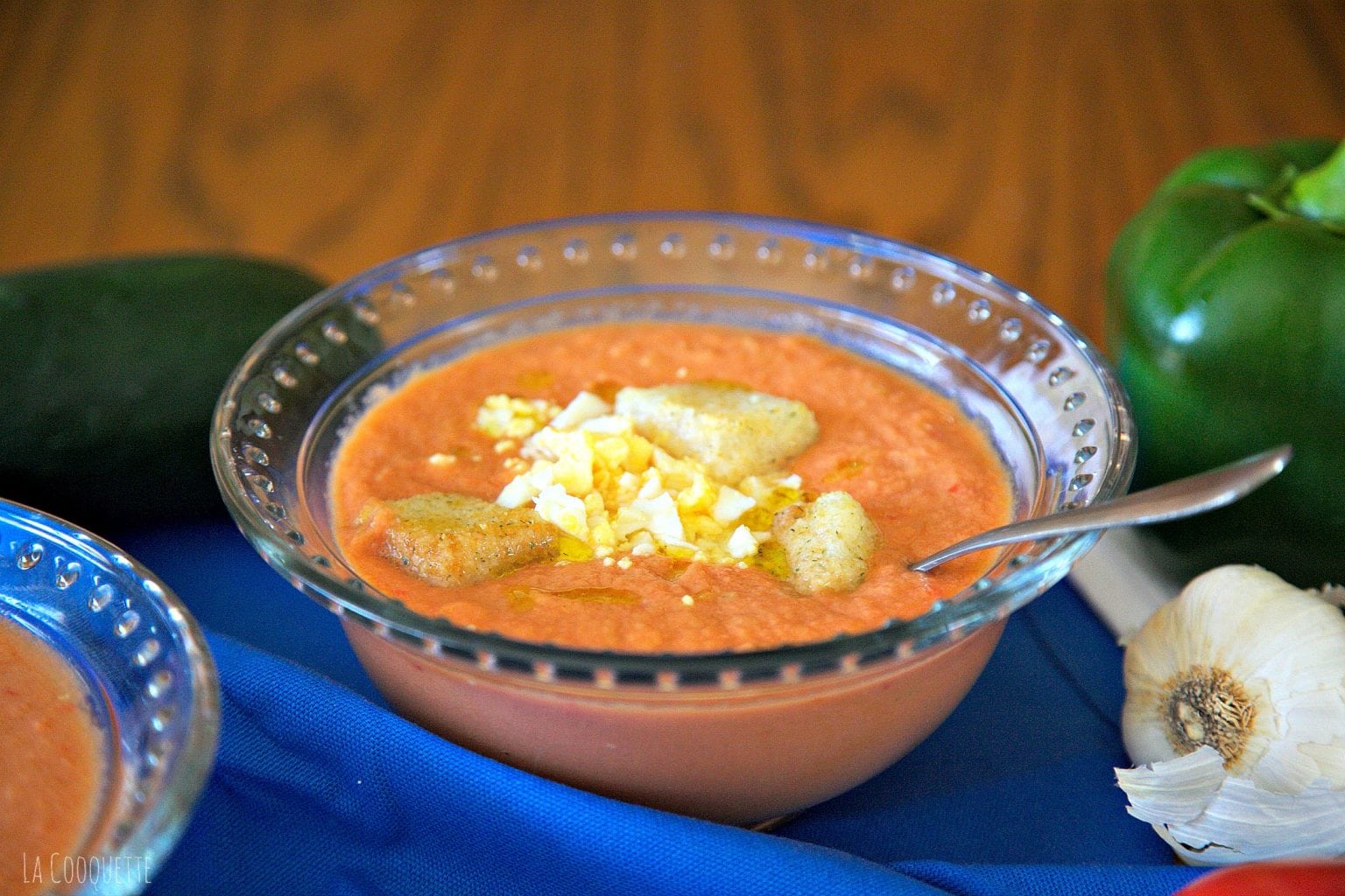 Receta de Gazpacho Andaluz - La Cooquette