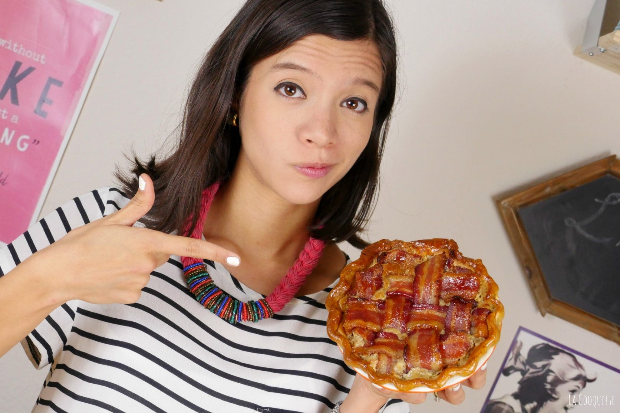 Chocolate Chip Bacon Pie for Pi Day: Cute and Delicious - La Cooquette
